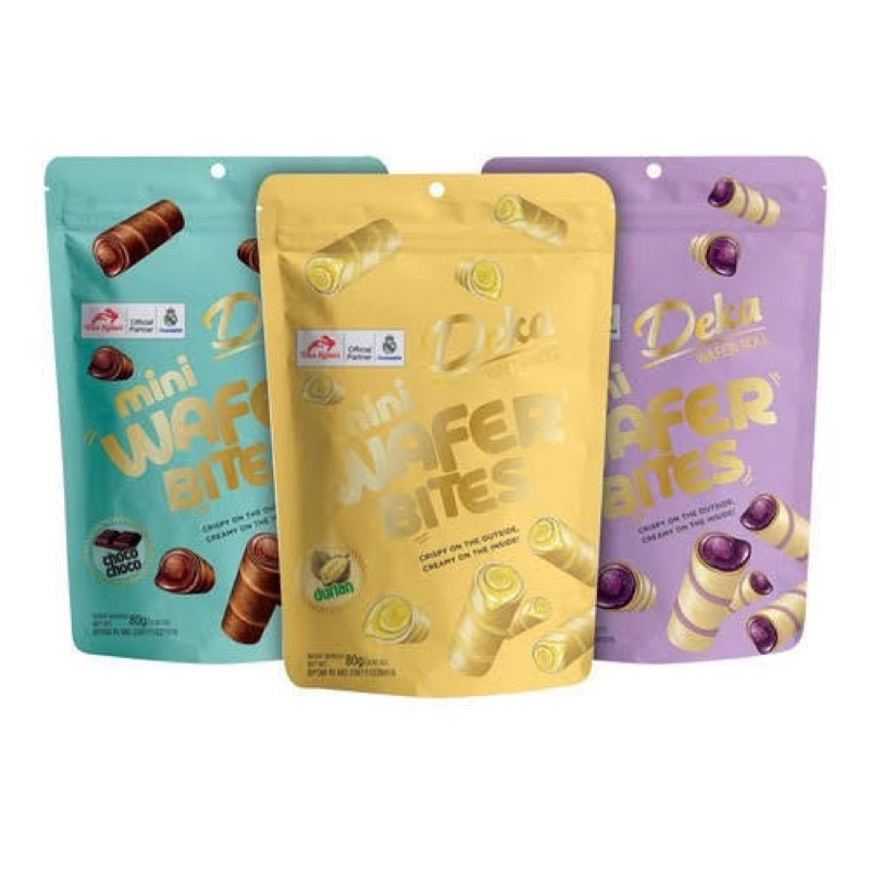Dekastar mini bites 72g - dekastar mini bites durian wafer - dekastar ...