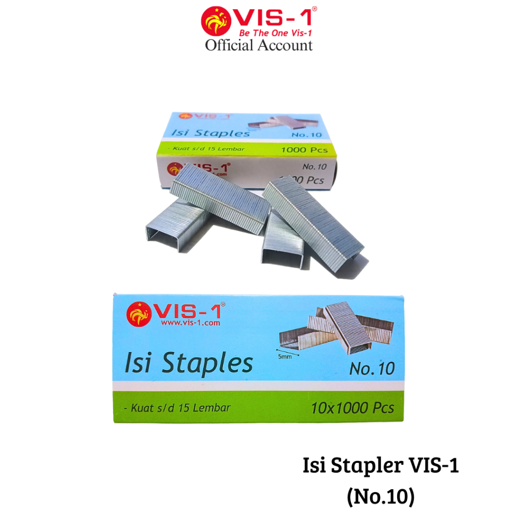 Vis-1 Fill Staples No.10 / Fill Stapler No.10 | Shopee Philippines