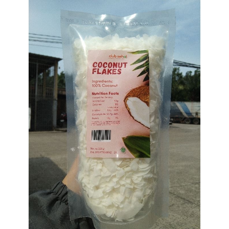 Club Sehat - Coconut Flakes 250gr | Shopee Philippines