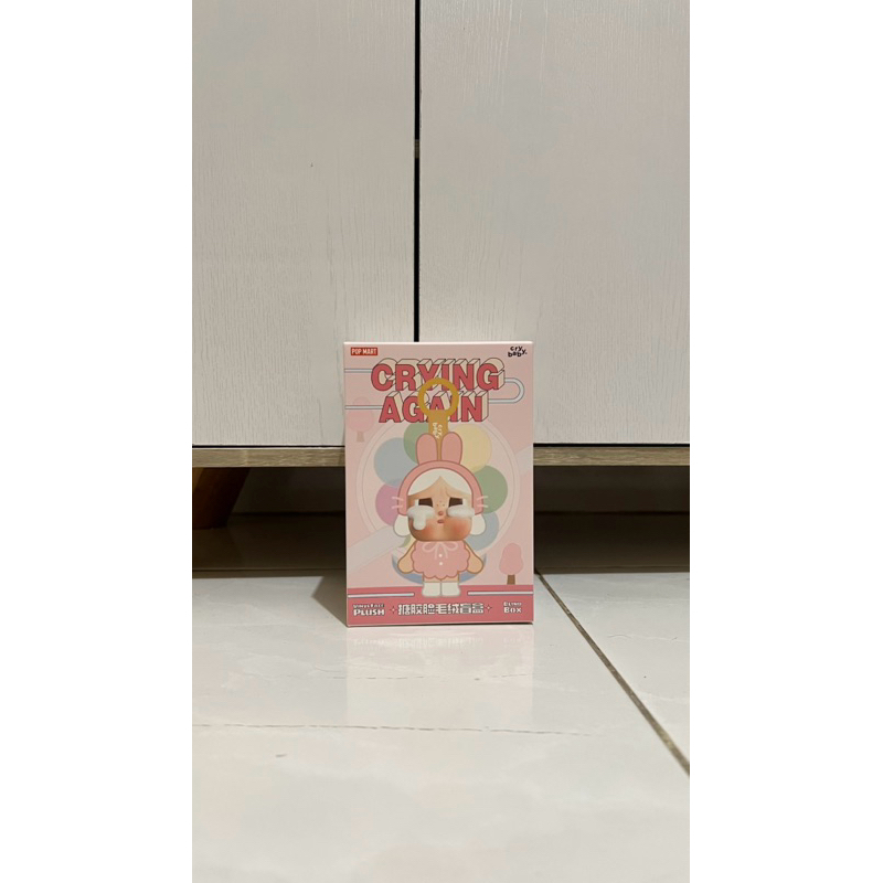 Pop MART CRYBABY Crying Again Series - Vinyl Face Plush Blind Box ...