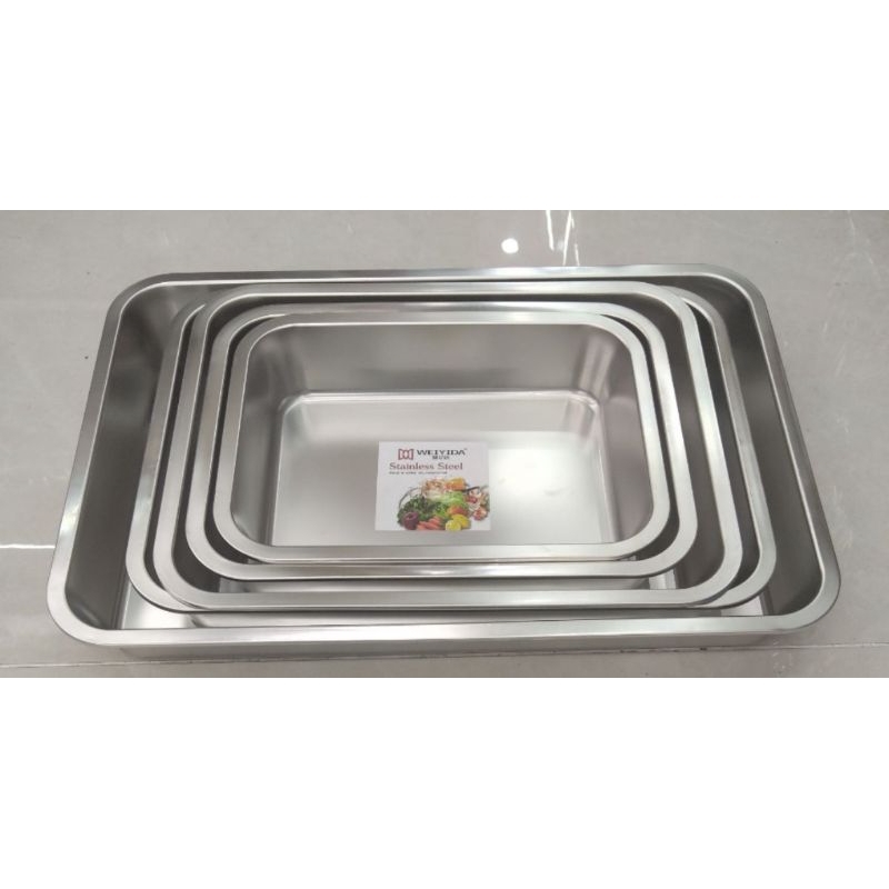 Stainless Steel Tray / Food Pan Rectangular Container / Rectangular ...