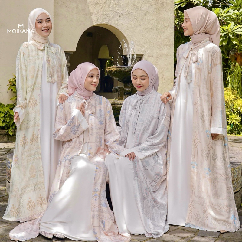 The MUGHAL LEGACY - ABAYA DRESS AND BLOUSE - EID COLLECTION / RAYA COLLECTION / FAMILY SET ...