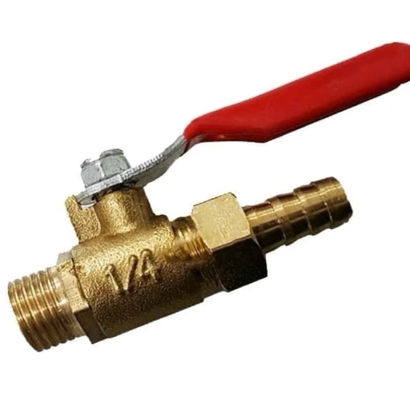 Hato brand compressor faucet 1/4 Brass Hato faucet/ 1/4 air faucet ...