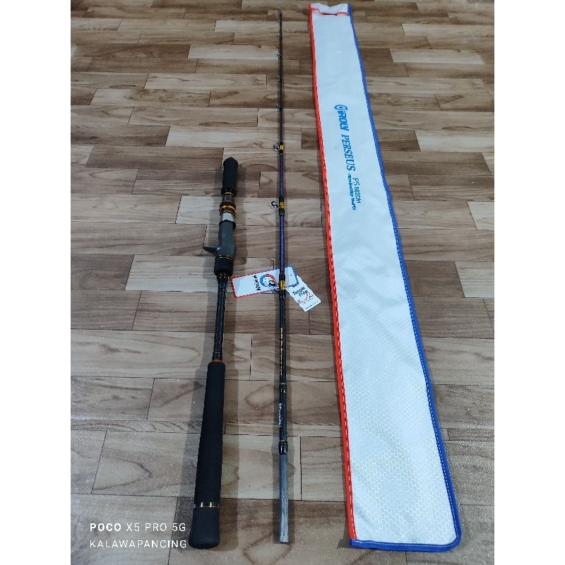 Joran (BC) Jigging Iroly Perseus 602 (Overhead) | Shopee Philippines