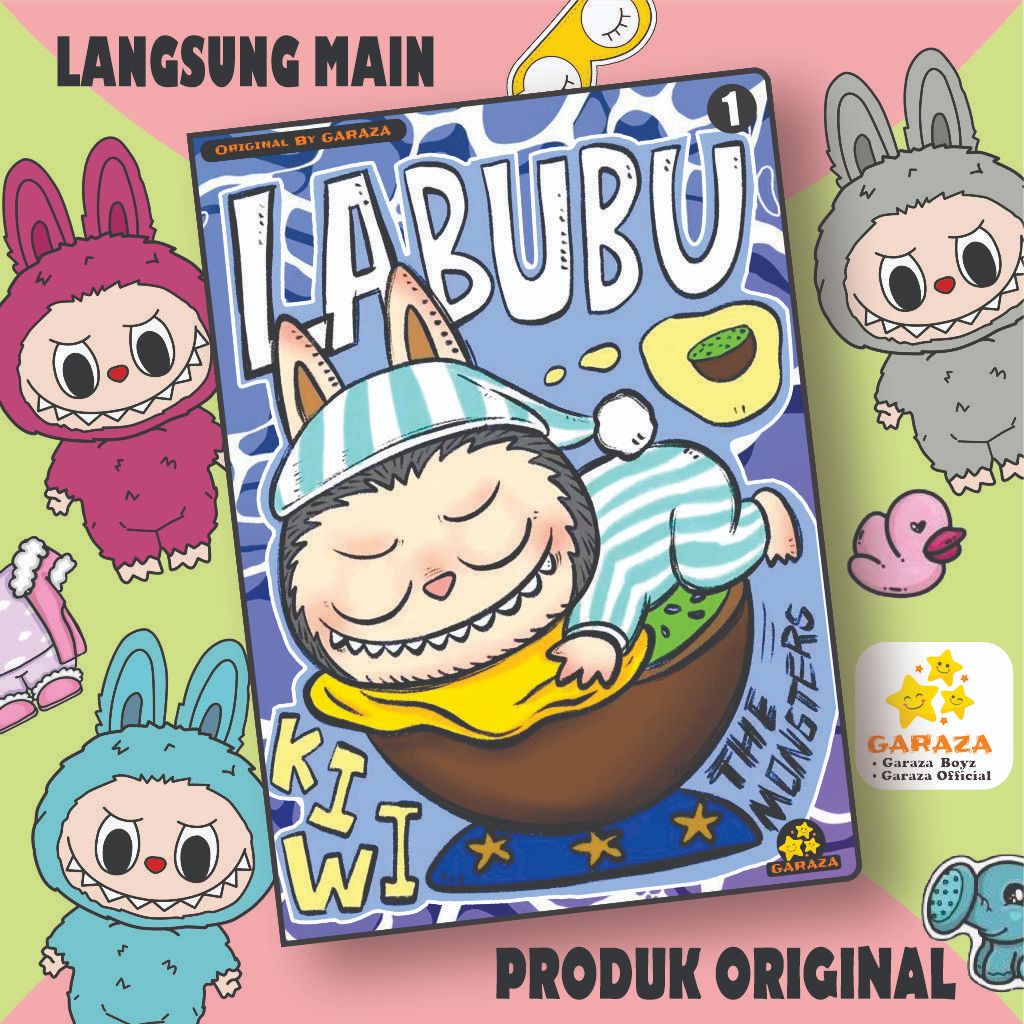 New PAPERDOLL Edition VOL.1 LABUBU THE MONSTERS Educational Book FULL ...