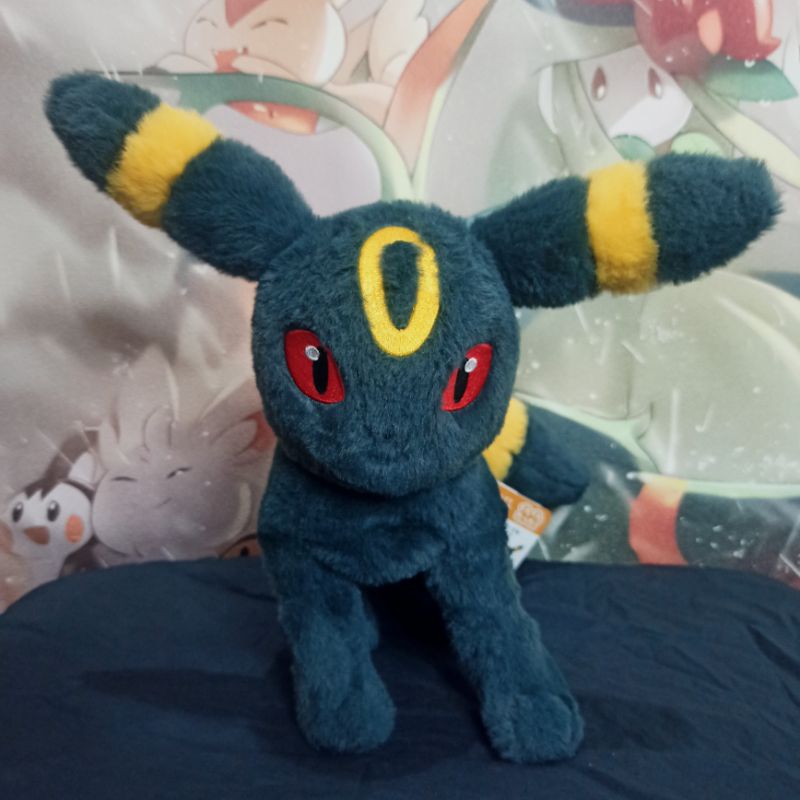Pokemon UMBREON Doll ORIGINAL T-ARTS KUTA KUTA TATTA! Newtag | Shopee ...