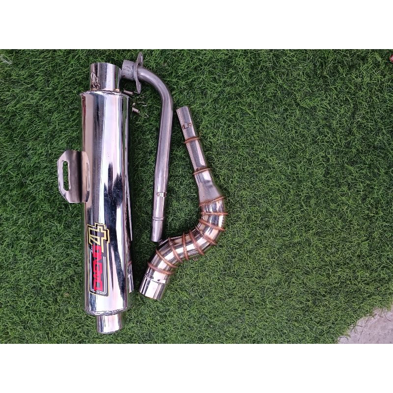 Ckd Daeng sai4 pipe canister conical open specs exhaust pipe for Wave ...