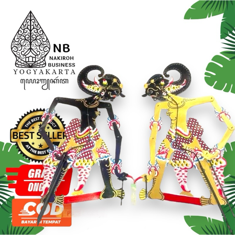 Bima Bimo Werkudoro Leather Puppet | Shopee Philippines