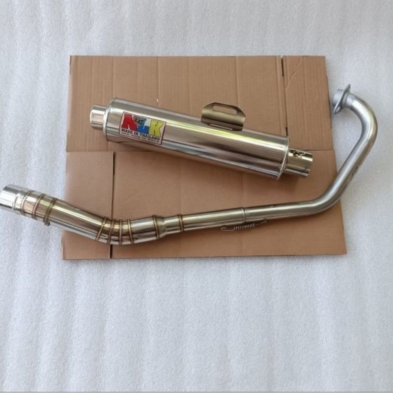 Exhaust pipe NLK + Big elbow PNP for Raider 150 carb,fi RS 150 Tmx 125/ ...