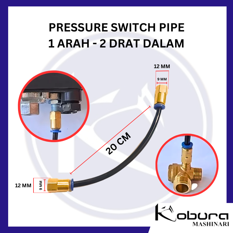 Pressure Switch Pipe MZ 0725 Portable 2 Threads In DD - DD Automatic ...