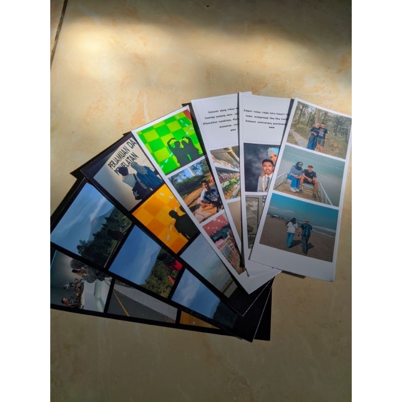 Print Polaroid Strip Motifs 7 Sheets 21 Photos | Glossy Photo Paper ...