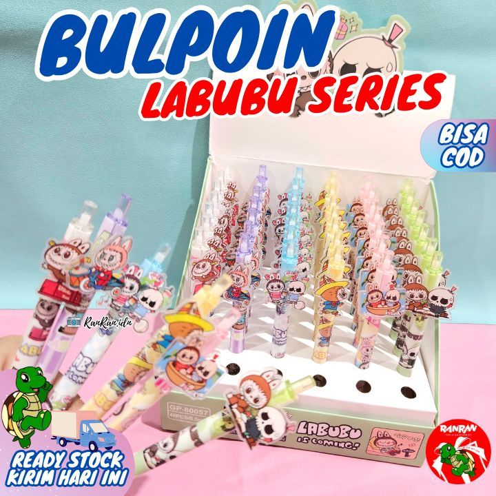 Labubu Ballpoint Pen/ Funny labubu Ballpoint Pen/ labubu stationery ...