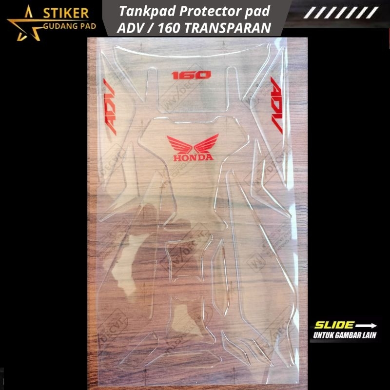 Transparent Honda ADV 160 Tank pad Protector embossed sticker | Shopee ...