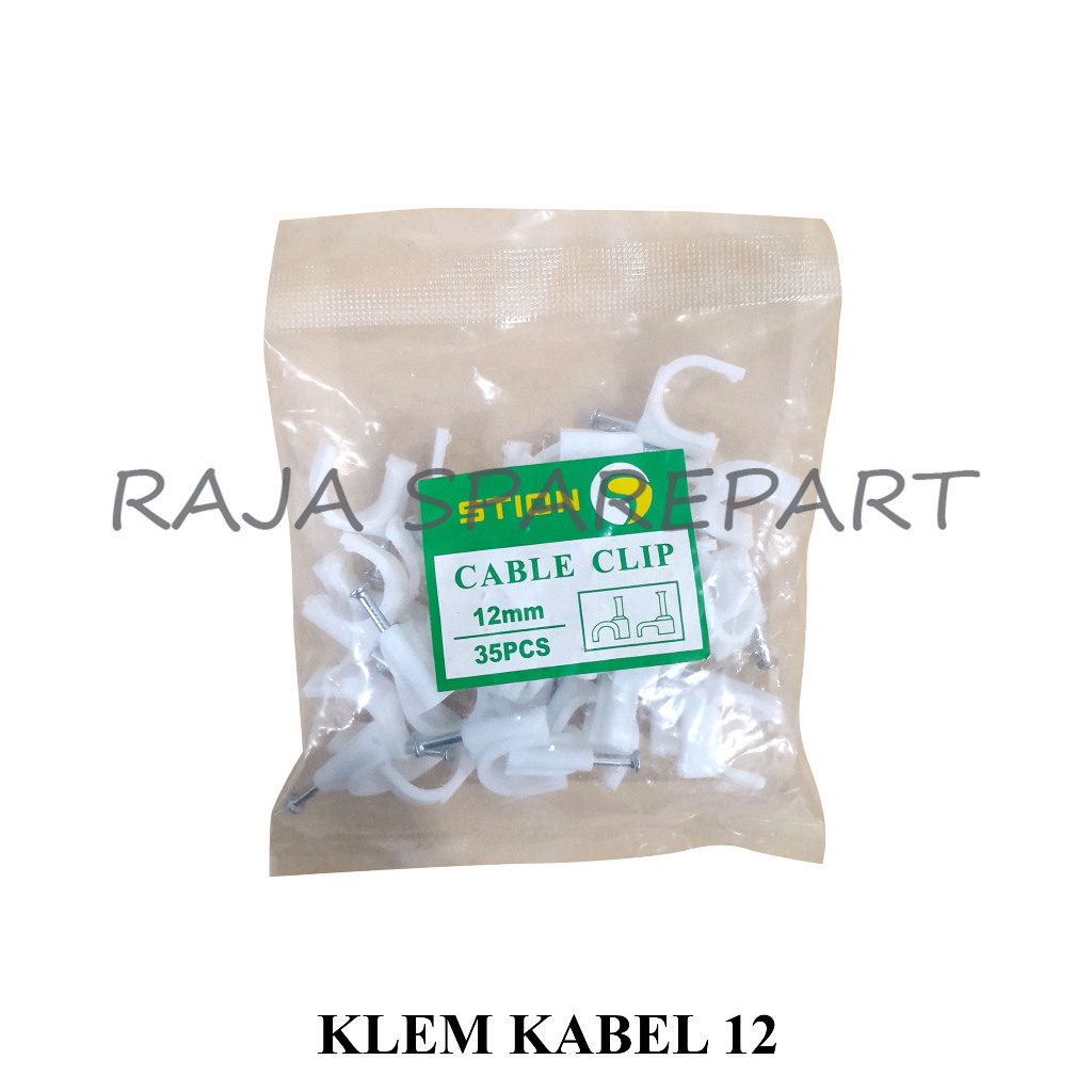 KK12 CONCRETE NAIL CABLE CLAMP ELECTRICAL CABLE CLAMP 12 MM CABLE CLAMP ...