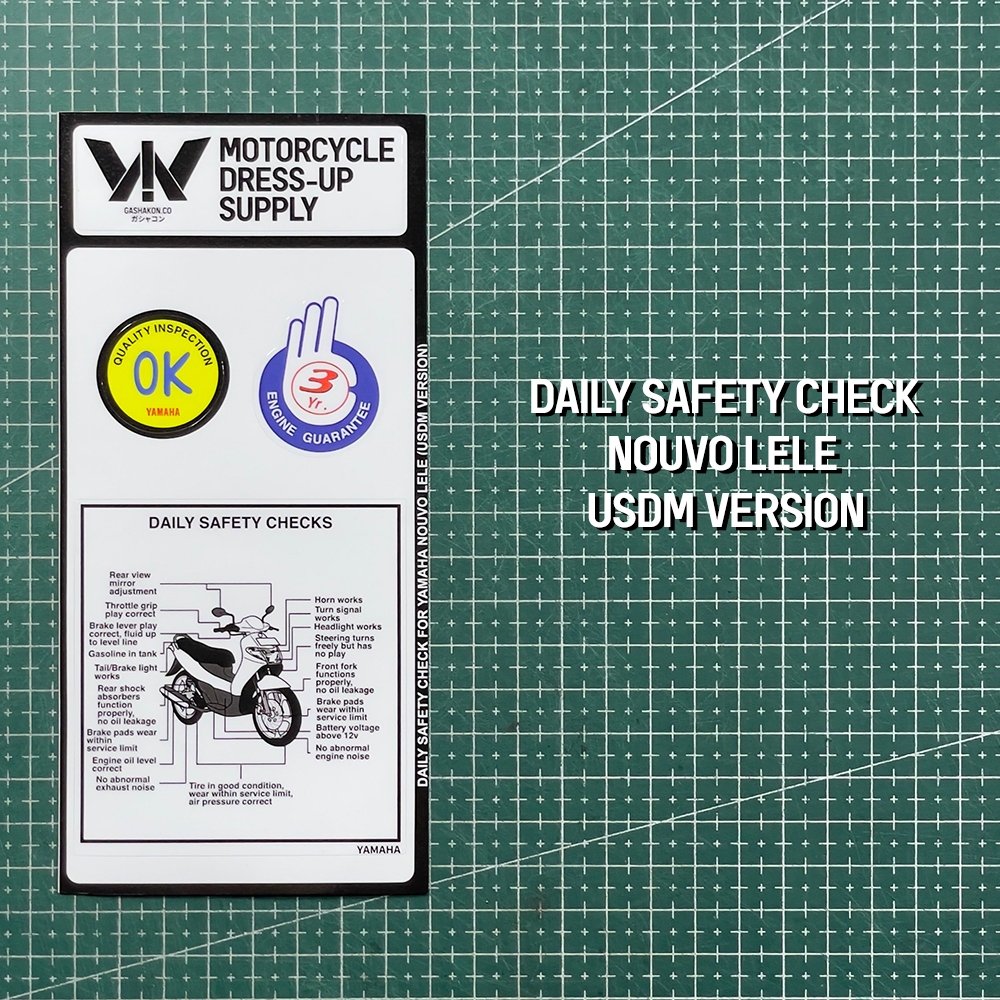 Sticker Details/Warning Decals/Sticker Warning/Sticker Complementary ...