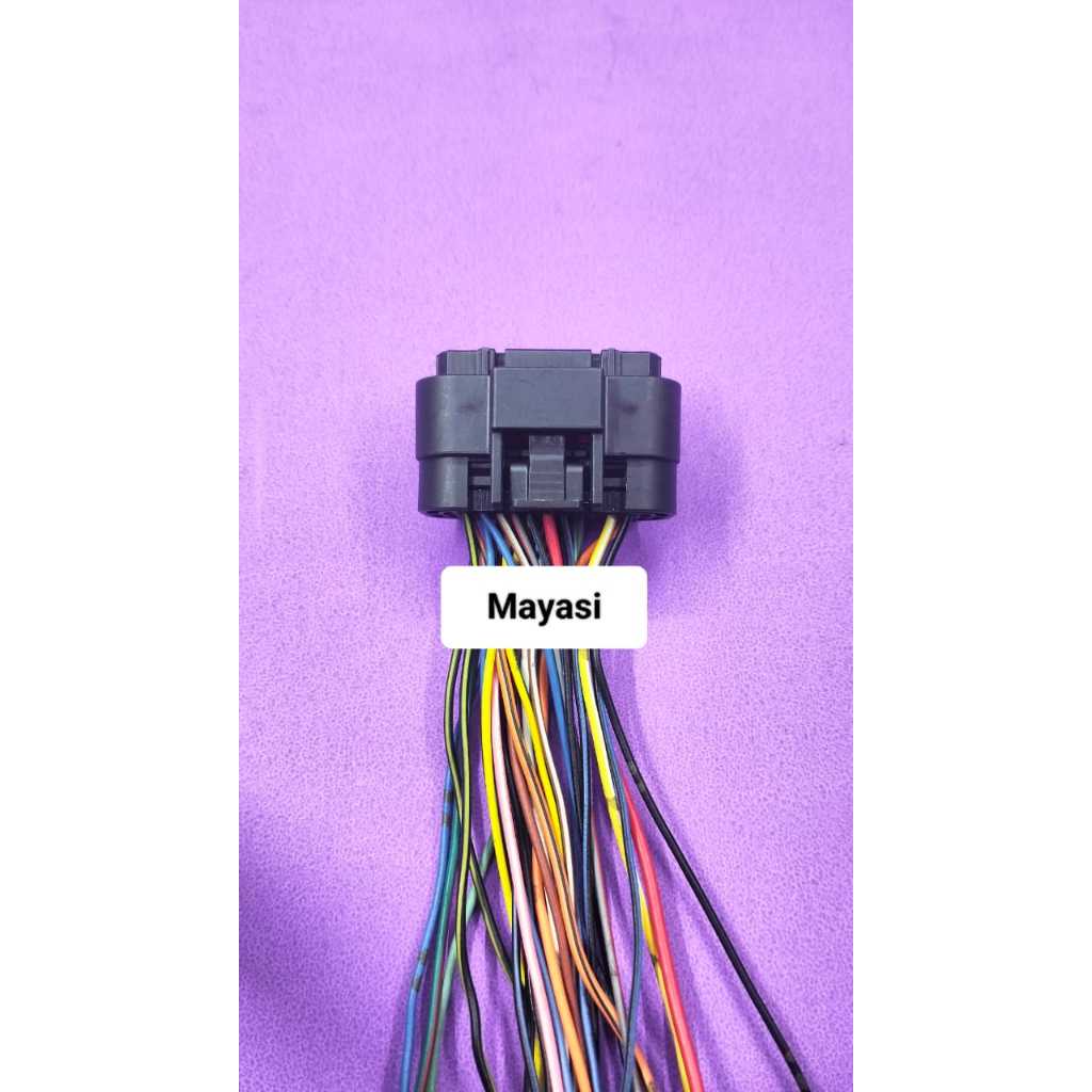 Socket ecu socket ecm Yamaha mx king old 150 2015-2018 non led pin 33 ...