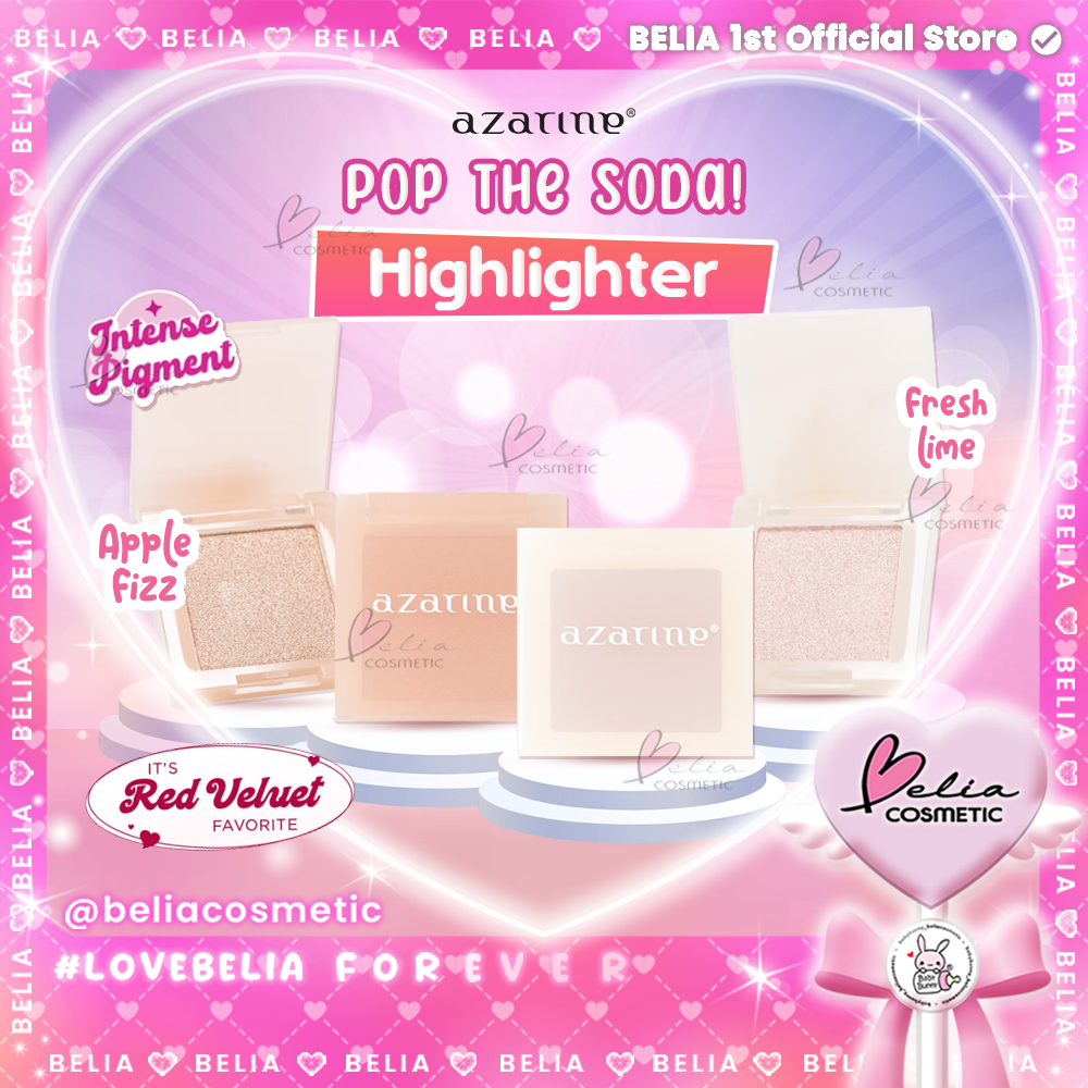 Belia AZARINE x Red Velvet Pop The Soda! Highlighter 3g | Shimmer ...