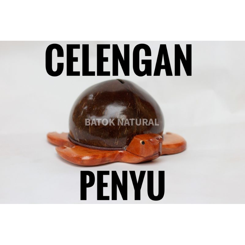 Animal-shaped CHARACTER COCONUT SHELL PIG BANK MERIAH SOVENIR CRAFTS ...
