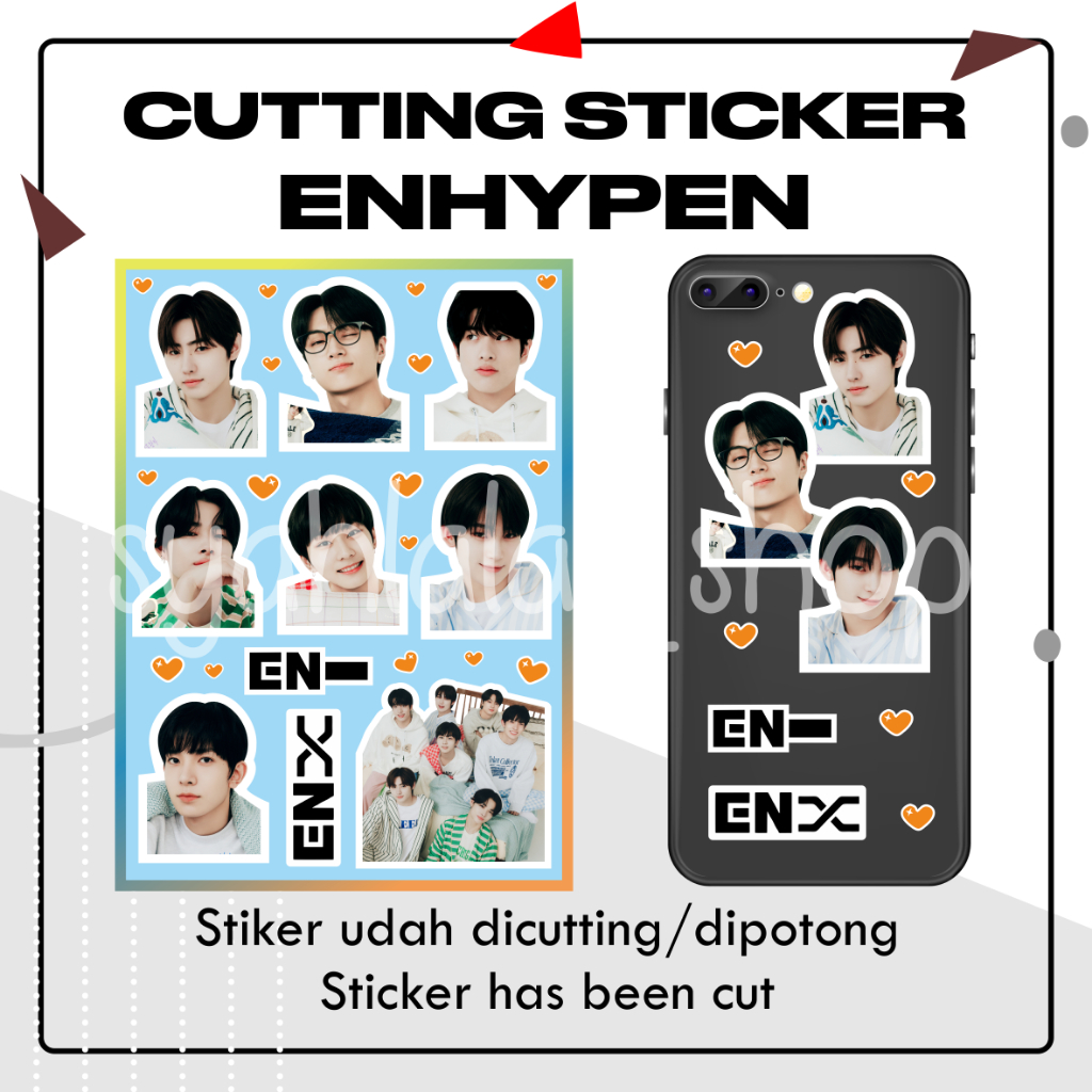 Cutting DECO Sticker ENHYPEN ENHA ENGENE | Shopee Philippines