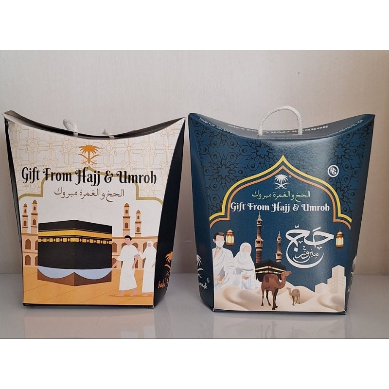 Hajj and Umrah Souvenir Tote PACKAGE BOX contains 25 pcs | Shopee ...