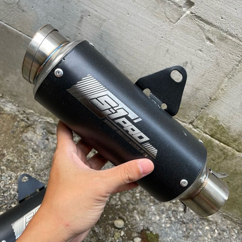 Exhaust muffler Racing Original S1-Pro Drag type 51mm | Shopee Philippines