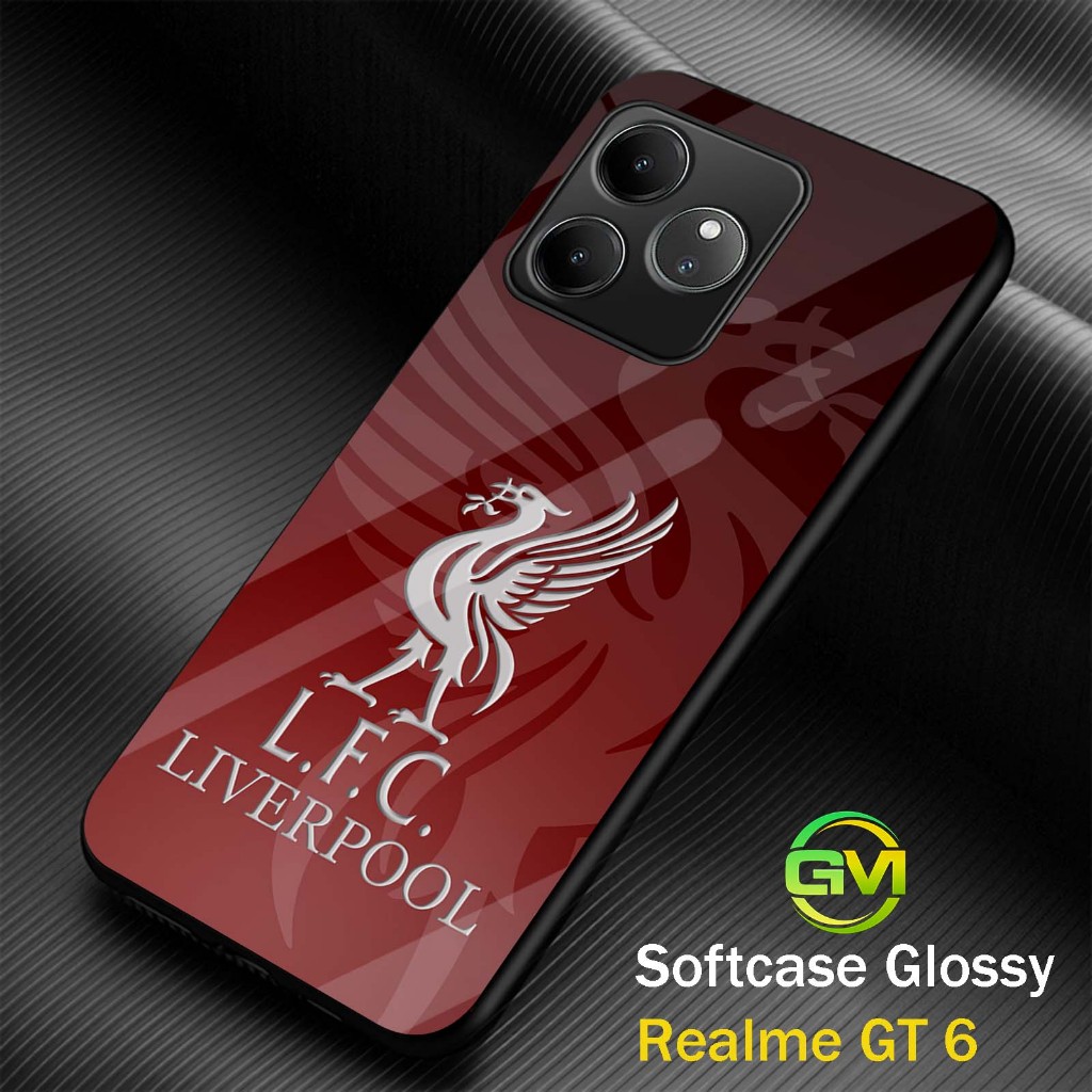 Glossy Softcase Realme GT 6 [GM62] Casing Casing Mica Protective Hp ...
