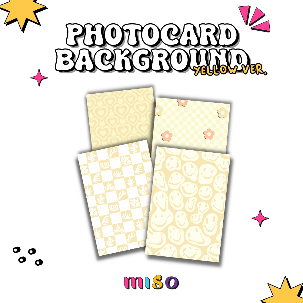Photocard Background / Photocard Filler Background / PC Binder Filler ...