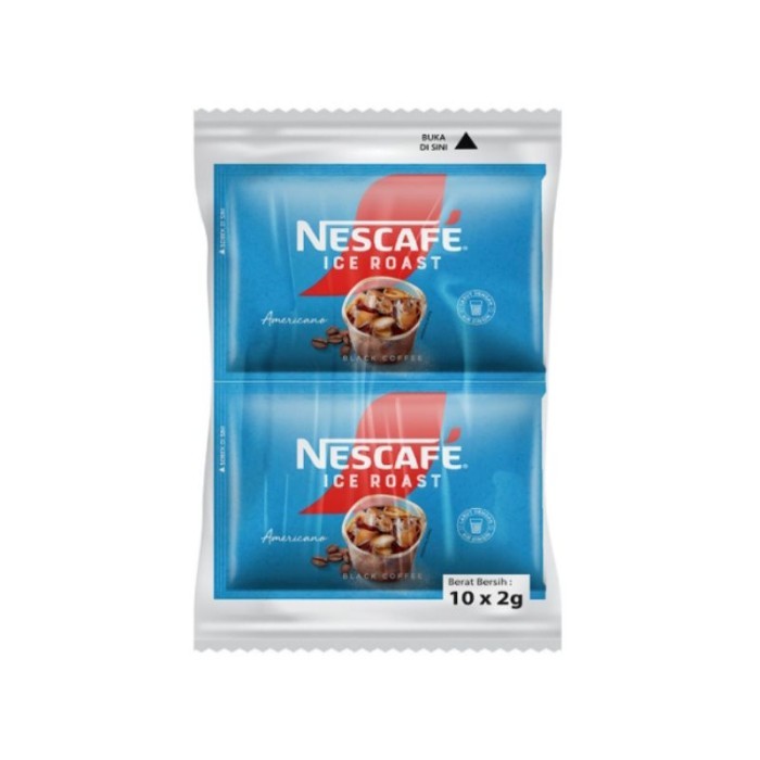 Nescafe Ice Roast Americano / Instant Coffee Sachet 10 x 2 Gr | Shopee ...