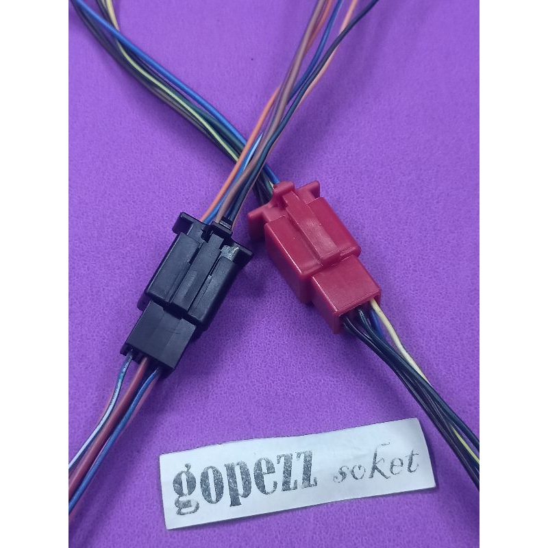 Pin CONNECTION SOCKET 6 PIN CONNECTORS 6 PAIR MALE AND FEMALE. | Shopee ...