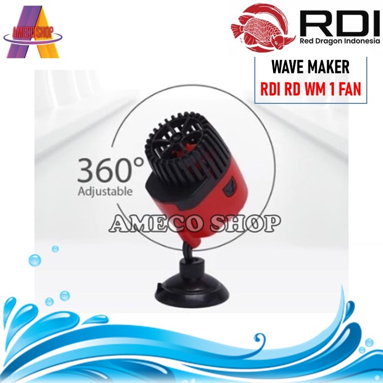 Rdi Wave Maker Aquarium Wave Current Circulation Maker RD WM 1 Fan Fan ...
