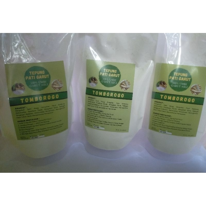 Package Contains 3 500 Grams Of Arrowroot Starch Flour, Stomach ...