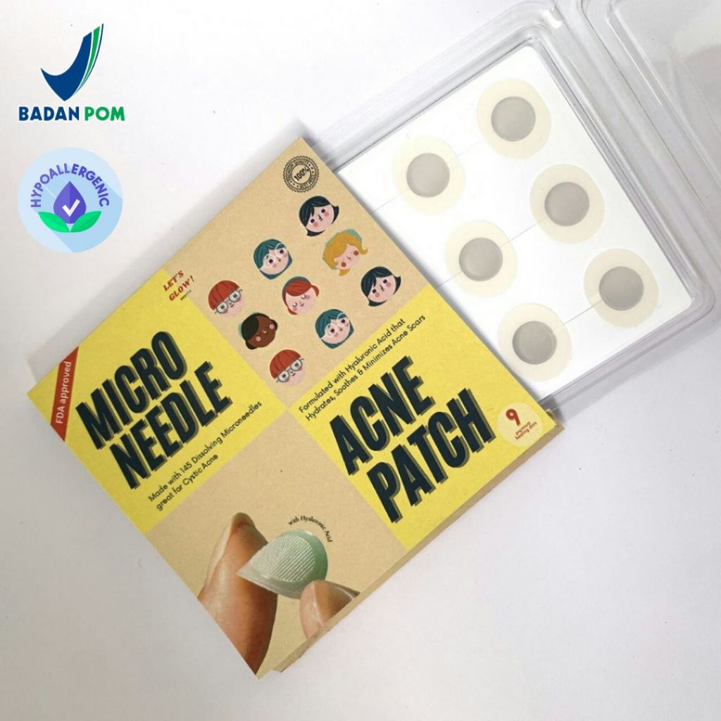 Microneedle ACNE PATCH BERJARUM For ACNE Stone LETS GLOW GROUP | Shopee ...