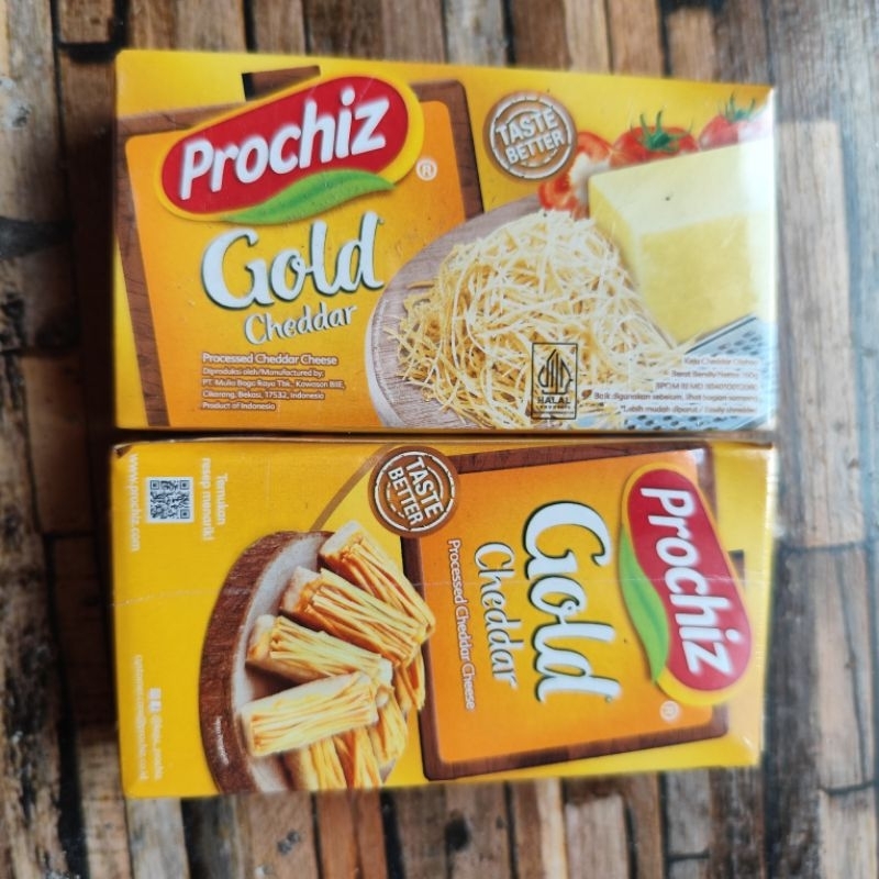 PROCHIZ gold Cheddar CHEESE 160gr | Shopee Philippines