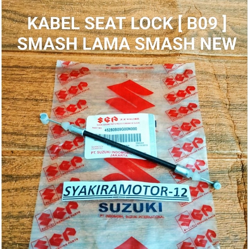 SEAT LOCK CABLE [ B09 ] SMASH LAMA SMASH NEW REAR LUGGAGE SEAT CABLE HIGH QUALITY | Shopee ...