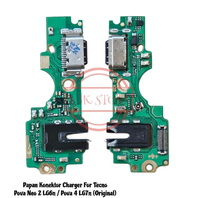 Flexible Connector Charger/Board Con Cas For Tecno Pova Neo 2 LG6n/Pova ...