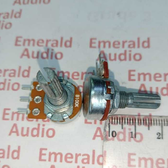 Potentiometer MONO ROTARY B 100k OHM Linear GOOD FOR VOLUME And TONE ...