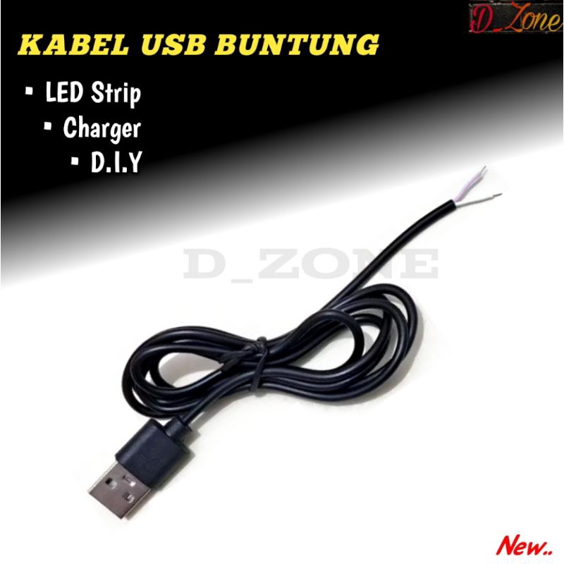 Dc 5V LED Strip USB Cable Stump USB Cable | Shopee Philippines