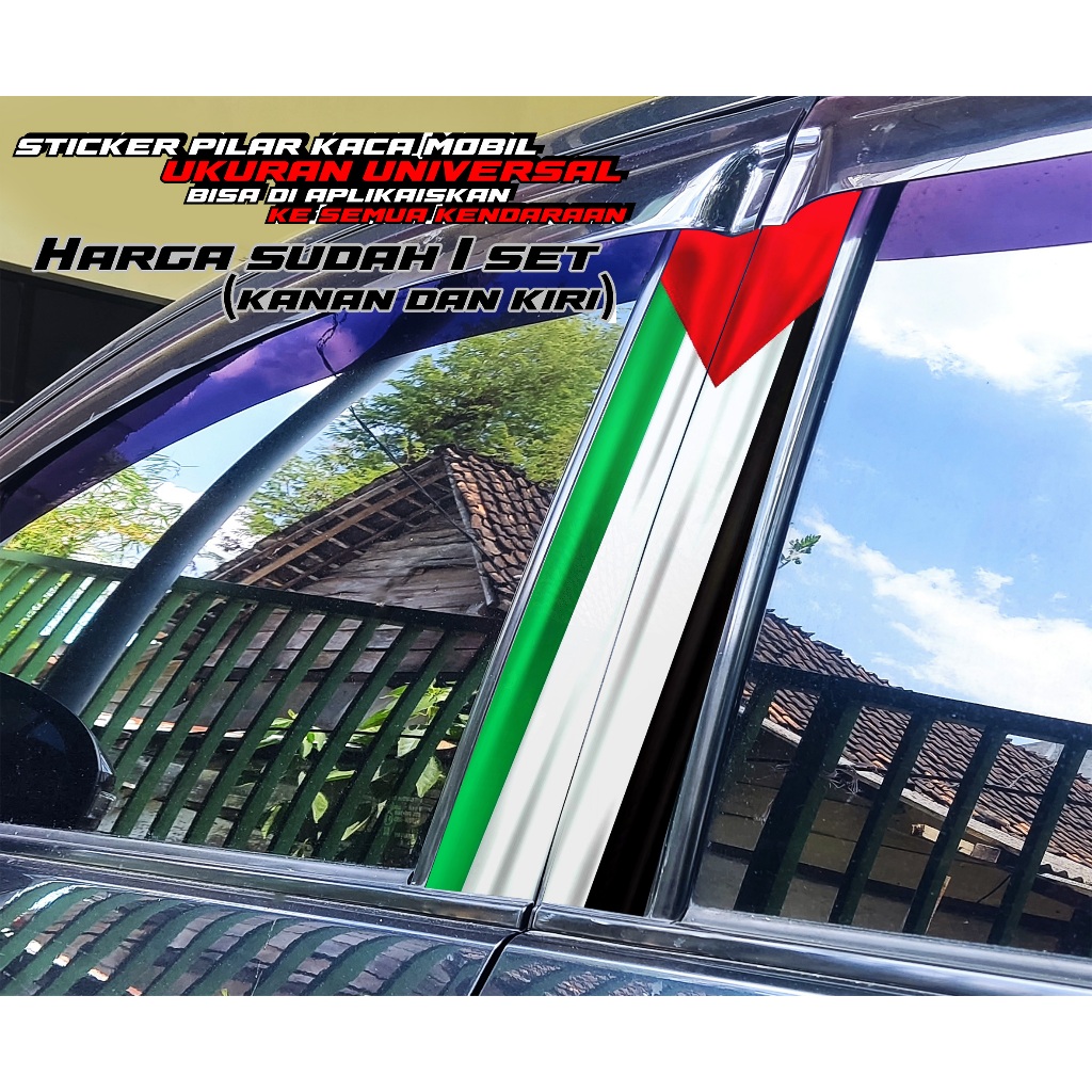 06 RIGHT LEFT CAR DOOR WINDOW PILLAR VARIATION STICKER - CAR DOOR ...