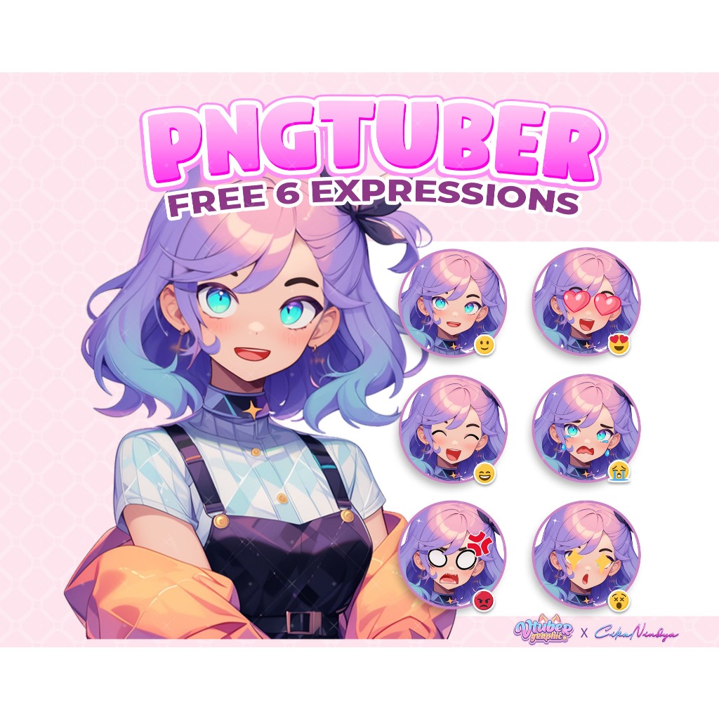 Cute & Unique PNGTubers for Your Streams Use Immediately, PNG Tuber ...