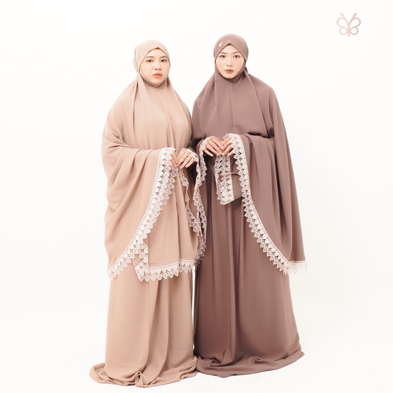Zerrin Mukena Chin By Yoora Sarah | Shopee Philippines