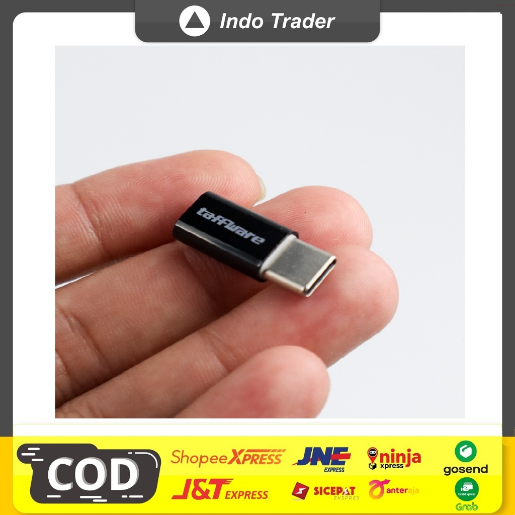 Micro USB to USB 3.1 Type C Converter Adapter - Black | Shopee Philippines