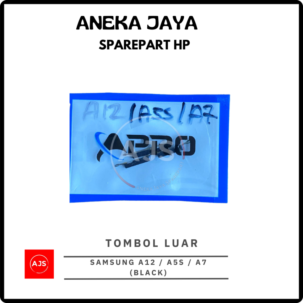 TOMBOL OUTER BUTTON KEYPAD/ ON + OFF + VOLUME BUTTON/ SAMSUNG A12 M12 ...