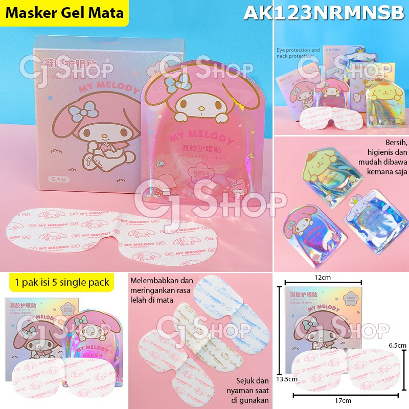 MATA Hydrogel Eye Patches Eye compress my melody cinnamoroll miniso ...