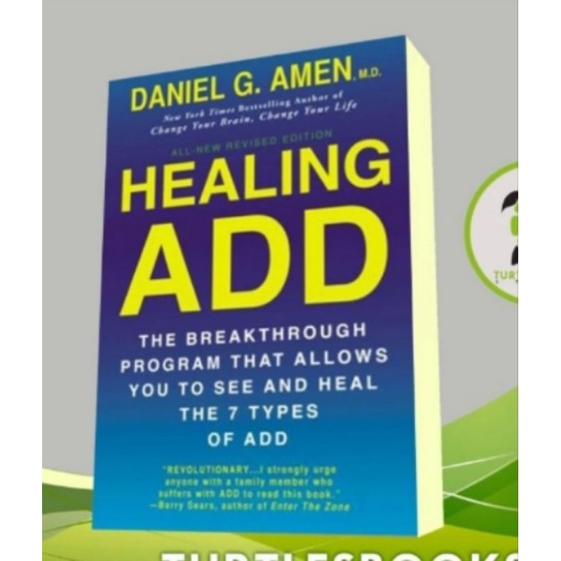 Healing ADD Revised Edition Daniel G. Amen | Shopee Philippines