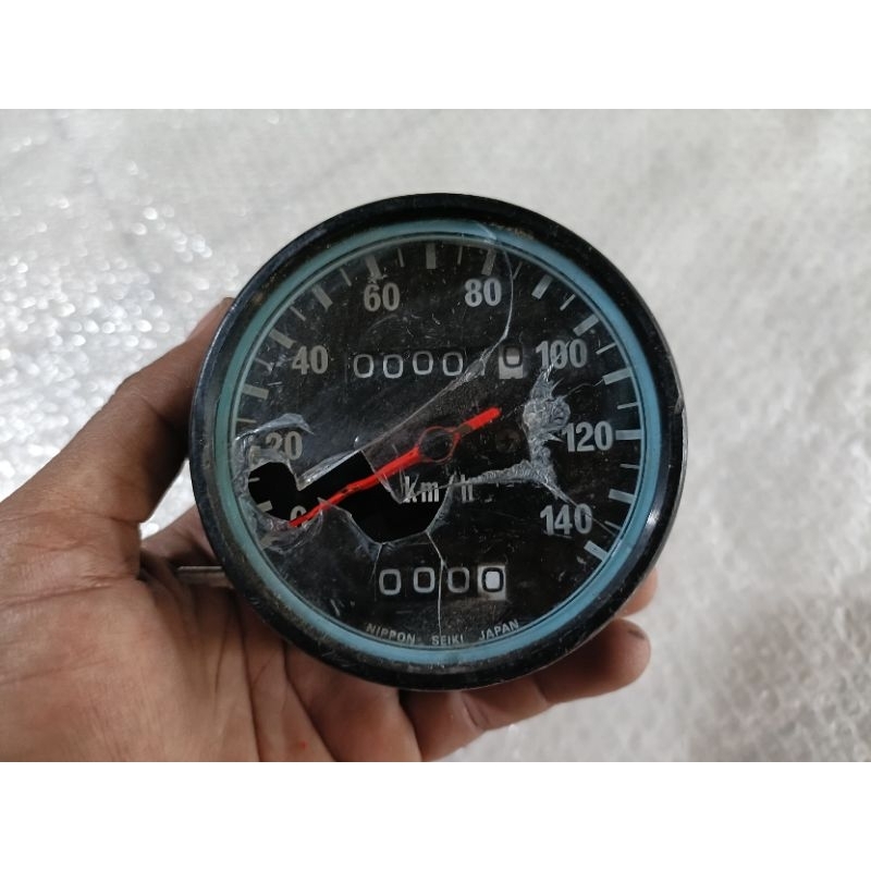 Original 125th Binter Speedometer nos made in japan has minus broken ...
