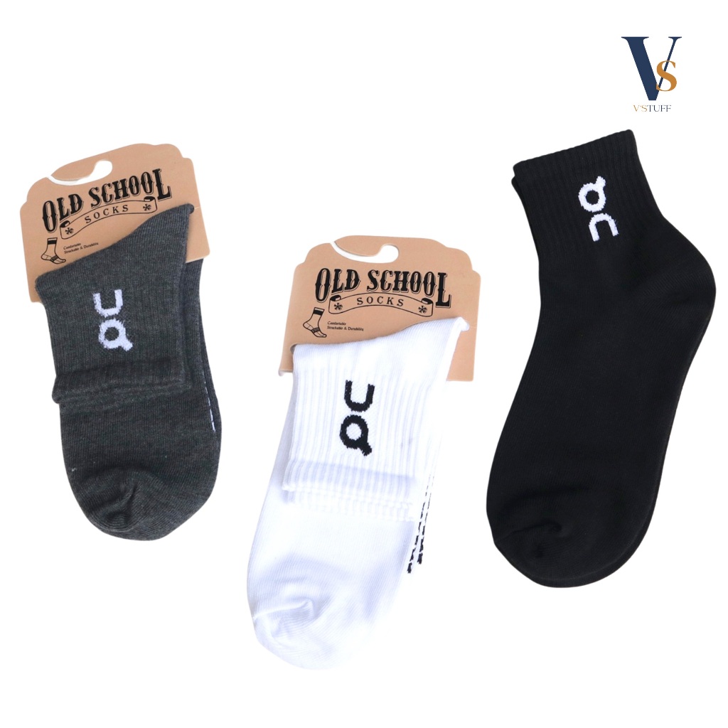 OC Unisex Old School Good Thick Comfortable Socks - Y34-14 | Shopee ...