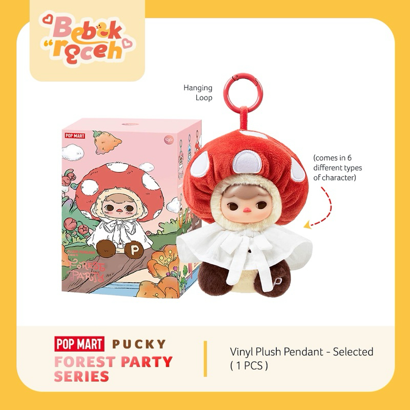 [READY] [100% ORI] POP MART Pucky Forest Party Series - Vinyl Plush ...