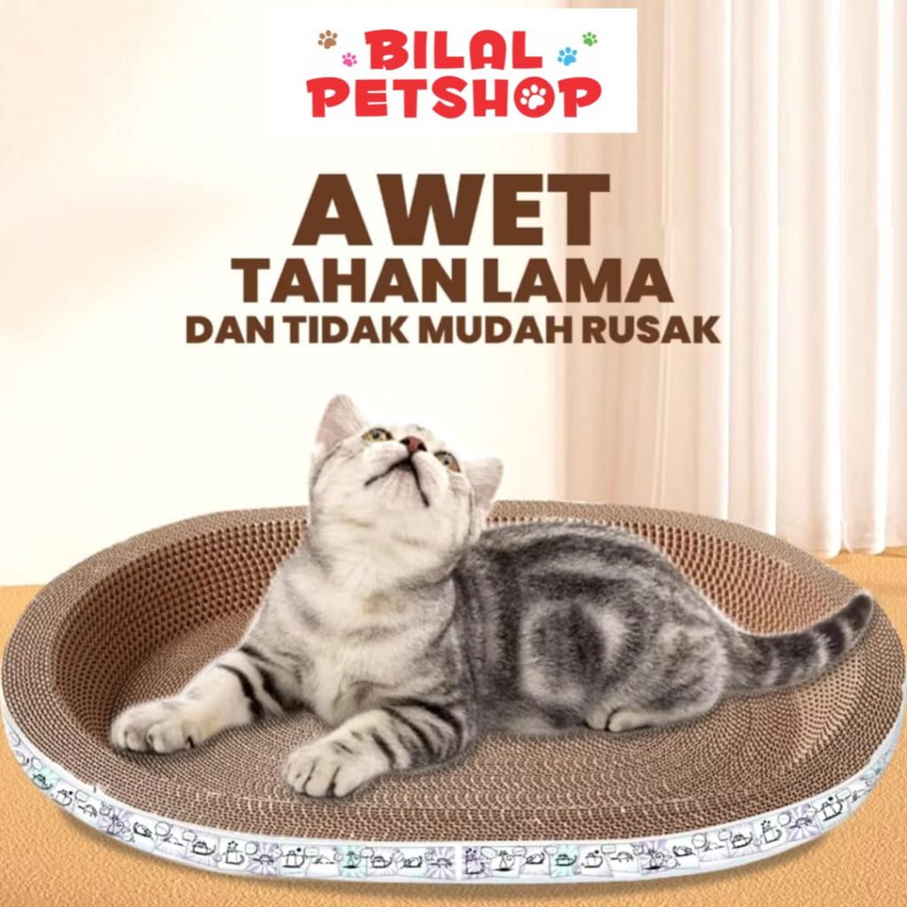 Cat Scratching Board Toy M46 Catnip Cat Scratch Board Extra Thick Pet ...