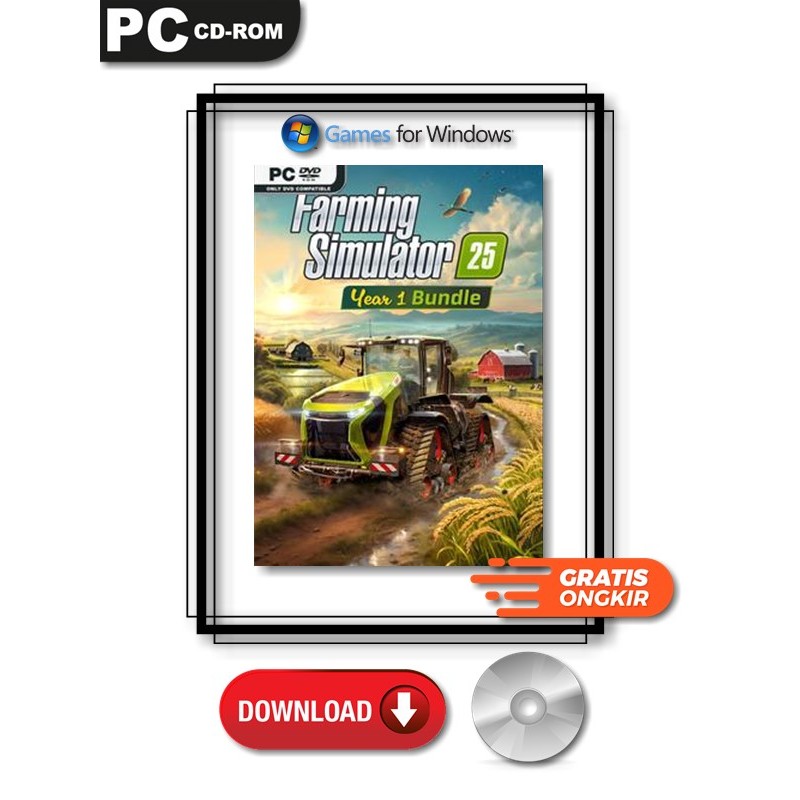 Farming Simulator 25 DVD PC Games | Shopee Philippines