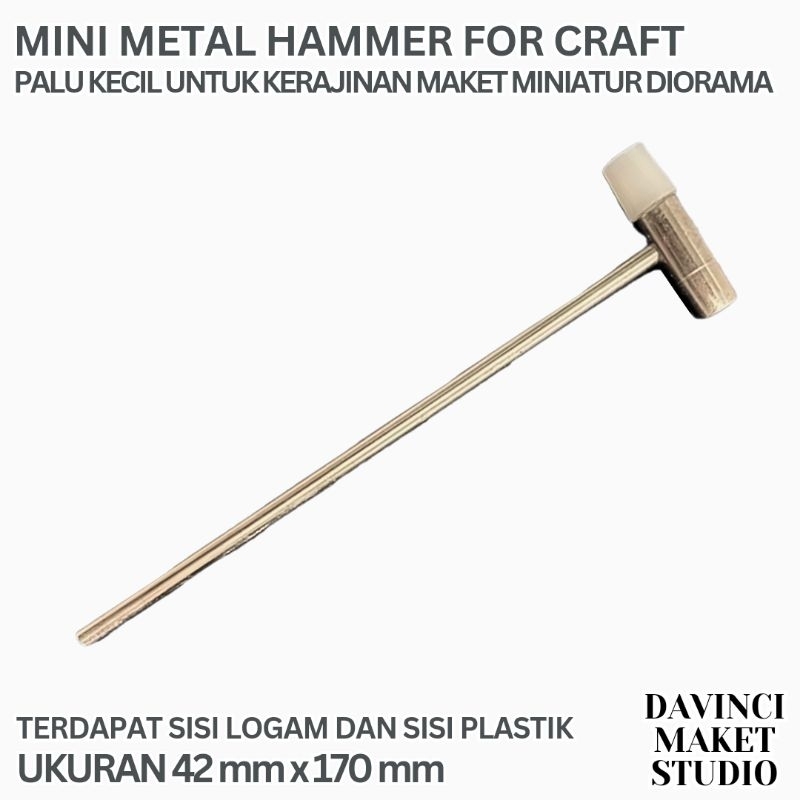 Metal Hammer Mini For Craft - Multipurpose Small Hammer For Mockup ...